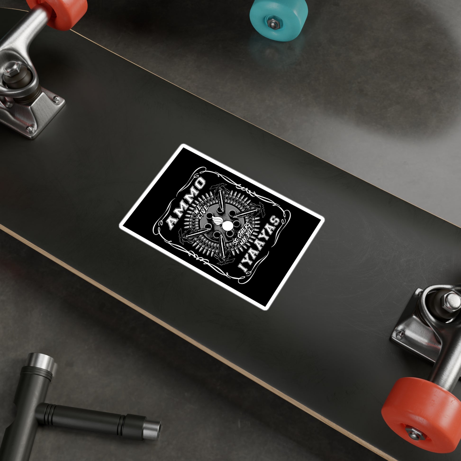 USAF AMMO GAU-8 Bullets Circular Pisspot IYAAYAS Kiss-Cut Vinyl Decals ...