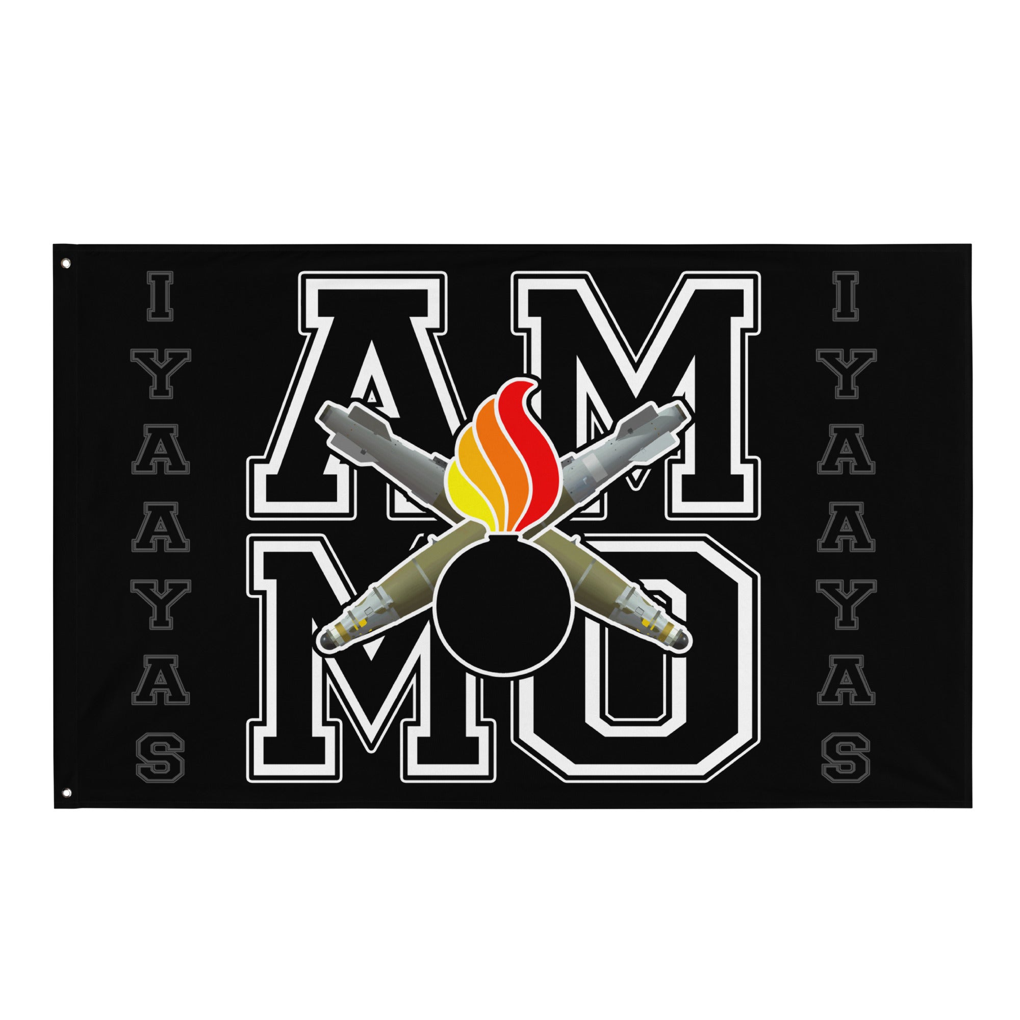 USAF AMMO Square Logo With Pisspot Crossed LJDAMs and Vertical IYAAYAS ...